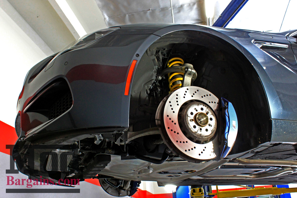 ModBargains.com | F12 BMW M6 Gets Low with KW Height Adjustable Spring ...