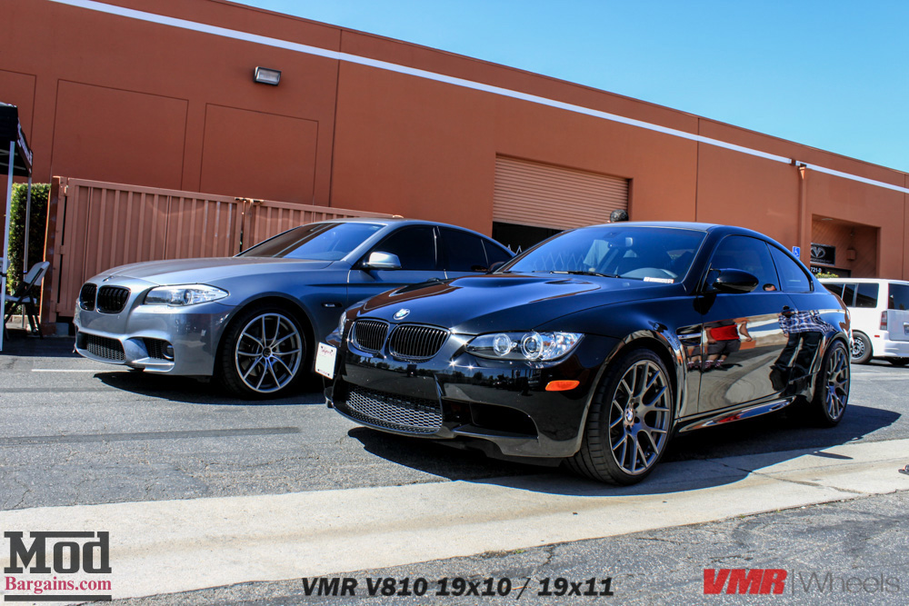 VMR V810 Wheels on Black BMW E92 M3: The perfect pairing? – ModBargains ...